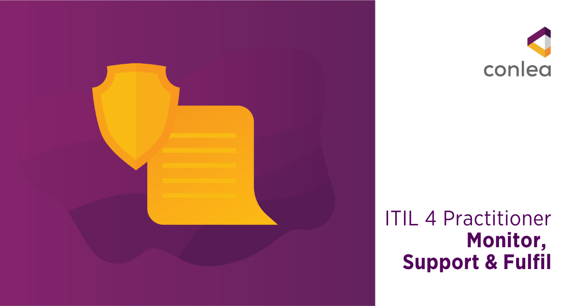 Conlea / Szkolenie ITIL 4 Practitioner: Monitor, Support & Fulfil