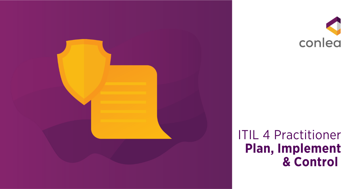 Conlea / Szkolenie ITIL 4 Practitioner: Plan, Implement & Control
